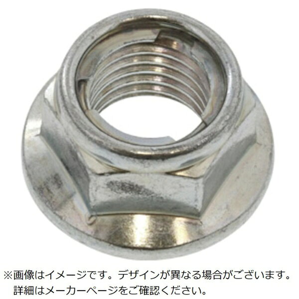 ■SUNCO 三価ホワイト E-LOCKナット フランジ小形細目 B14 M10（20本入）【仕様】・呼び径： M10【材質／仕上】・鉄（または標準）・表面処理： 三価ホワイト【注意】・簡易包装（袋又は箱）となります。・メーカー基準に基づく...