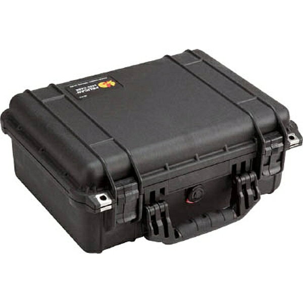 PELICANの中型防水ハードケース。高い防水性と頑丈な構造で各種電子機器を保護します。・高い防水性と頑丈な構造で大切な機材を保護・開閉が簡単なダブルスルーラッチ・O型リング（パッキン）・自動気圧調整バルブ・ゴム製オーバーモールドハンドル・...