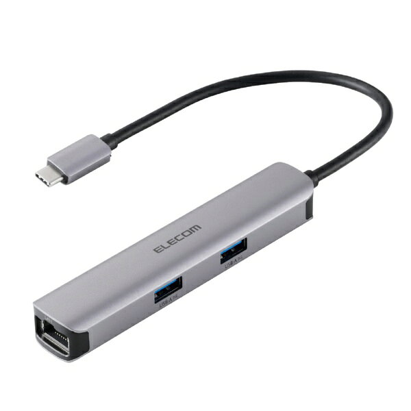 USB Type-C(TM)ポート搭載パソコンに、ケーブル1本でさまざまな周辺機器を一括で接続できるドッキングステーションです。HDMI(R)で最大4K60Hzの高画質映像を出力しながら、USB機器や有線LANも同時に使用できるので、デスク...