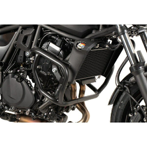エンジン周辺を予期せぬ転倒などから保護します。メーカー名：ヘプコアンドベッカーメーカー品番：5012552 00 01色[カラー]：ブラック重量[キログラム]：2.9kg材質[素材]：スチール加工[有/無]：取り付けには多少の加工が必要な場...