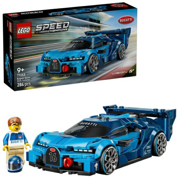 「レゴ(R) スピードチャンピオン Bugatti Vision GT ハイパースポーツカー（77253）」は、組み立て、レースごっこ、ディスプレイのどれをとっても文句なし。カーマニアとグランツーリスモ シリーズのファンが、洗練されたデザイ...