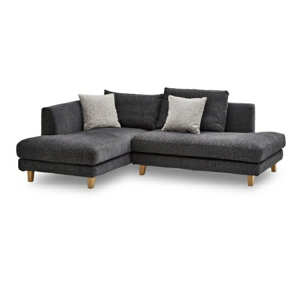 ドライクリーニングが可能なフルカバーリング仕様。脚高13cmでお掃除ロボット対応。2個ハンドクッション付き。