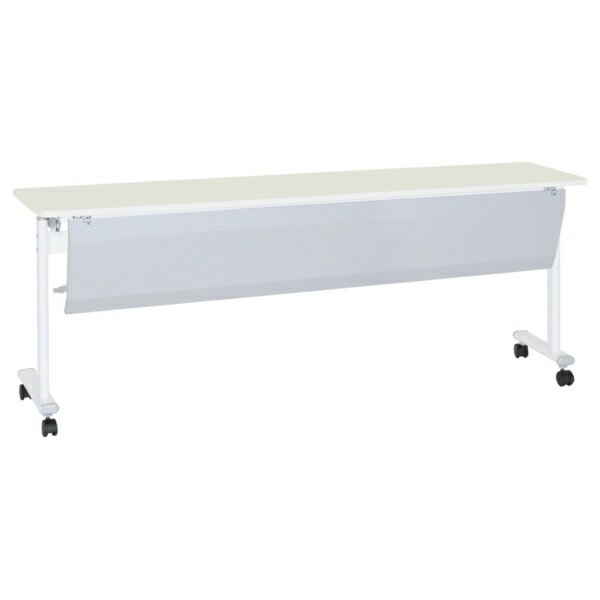 アジャスト機能付きスタッキングテーブルの横幅1800×奥行600mmタイプです。キャスター部分のアジャスト機能で、高さの微調整を行うことで、気になるガタツキを解消することができます。幅1800mmとなっておりますので、二人がゆったり座った上...