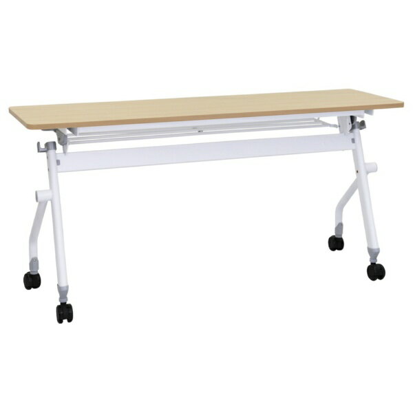 折畳時の収納効率に優れた平行スタッキングテーブルに、アジャスターが付いたニューモデルです。幅1.5mmの長テーブルは、二人が並んで使用するのに丁度良いサイズと言えるのではないでしょうか。折り畳んで重ねた際の幅が170mmと、収納時のスペース...