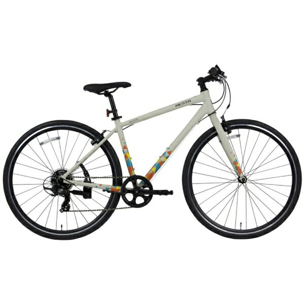 スタイリッシュなデザインと軽さが魅力のクロスバイク軽さと強さを兼ね備えたアルミフレーム軽快な走行を実現する6061アルミフレームを使用し、車体重量10.3kg(500mm)を実現シティライドに便利な装備キックスタンド標準装備安心のブレーキシ...