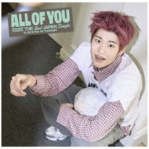 RIIZE、The 2nd Japan Single 『All of You』！新曲「All of You」「Flashlight」を収録！ (C)RS【収録曲】Disc-11．All of You2．Flashlight限定盤/メンバーソ...