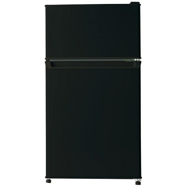 ひとり暮らしにもぴったり！コンパクト・シンプルデザイン 87L 2ドア冷蔵庫。■部屋を広く見せるローデザイン　部屋の雰囲気になじみやすいシンプルなデザインとスリムボディは置く場所を選びません。高さ85cmのローデザインでお部屋を広く見せるこ...