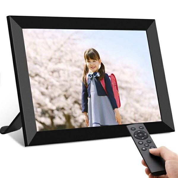 IPSスクリーン 高解像度1280 x 800IPSパネル、178度視野角、どんな方向からも優れた画像を楽しめます。 スライドショー・バックグラウンドミュージック 写真をスライドショーで表示できる、さらに音楽も保存すれば、バックグラウンドミ...