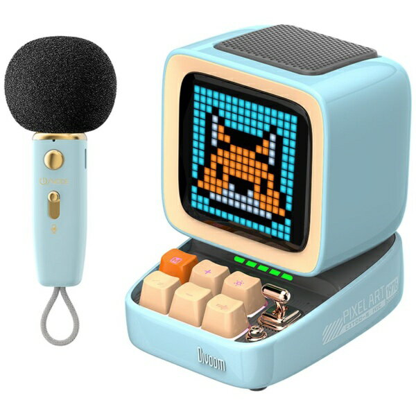 ・レトロなコンピューターデザイン・Divoom appで自分だけのピクセルアートを作成・全世界300万人以上のユーザーコミュニティでピクセルアートを共有。・ピクセルアートギャラリーから好みのデザインを設定可能・マイク付属でいつでもどこでもカ...
