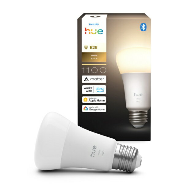 【機能アップグレード新製品：調光可能な電球色ライト】 Hue ホワイトは温かみのある電球色で、明るさを5〜100%でシームレスに調光可能です。スマートフォンやスマートスピーカー、専用リモコンで明るさの調整が簡単にできます。初めてスマート照明...