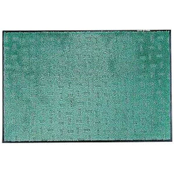 ■靴底に付いた水気を即吸水します。■色落・色あせしにくいです。■再生PET使用しています。【用途】・雨天時の玄関や通路、手洗い場、トイレや風呂場の出入口用マット。【仕様】・裏地付・パイル： 再生PET50％使用・泥抜き穴なし・色： グリーン...