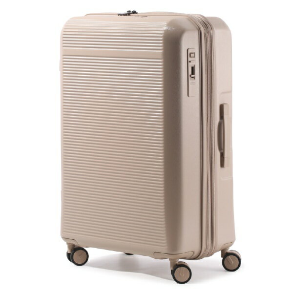 K2ブレーキ キャスターストッパー搭載 スーツケース Mサイズ 70L（80L）｜軽量・拡張・静音キャスター・旅行向け 長旅でも安心して使える、大容量と操作性の高さが魅力のK2ブレーキ Mサイズ。 無料預け入れ可能なサイズで、家族旅行や海外...