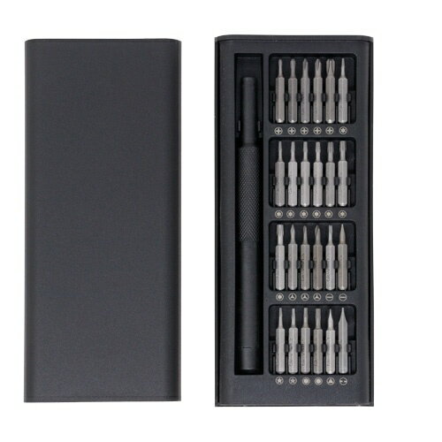 パソコン／ゲームパッド／ゲーム機／スマートフォンなどの電子機器の組み立て／修理に便利な工具セットです。眼鏡／おもちゃなどの家庭内の修理にも役立ちます。特殊なビットが充実しています。ドライバーには滑りにくく使いやすいプラスチック製ハンドルを採...