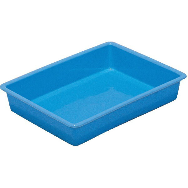 ■内側、外側とも凹凸のない滑らかな表面です。【仕様】・色： ライトブルー・容量（L）： 7.3・外形寸法（mm）間口： 446・外形寸法（mm）奥行： 327・外形寸法（mm）高さ： 70・有効内寸（mm）間口： 387・有効内寸（mm）奥...