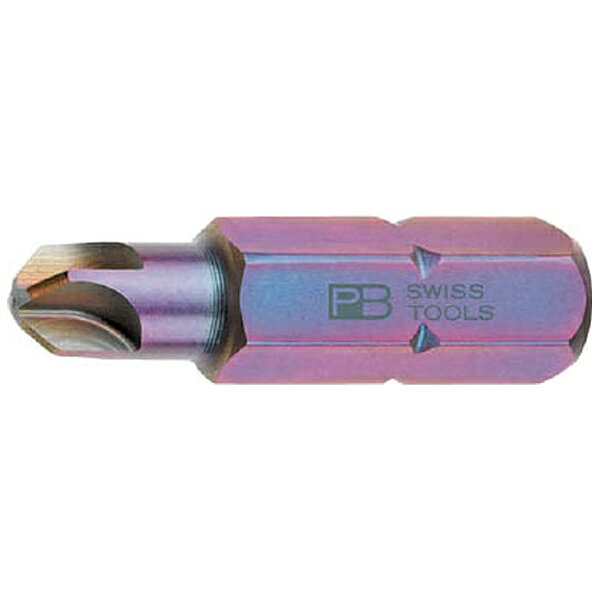 ■強度と精度に優れた差込角1／4インチ（6.35mm）のビットです。【仕様】・刃先： #2・全長（mm）： 25・シャンク径（mm）： 6.35・シャンク径： 6.35mm