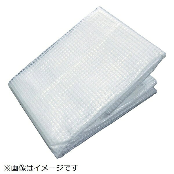 ■糸入り半透明シート薄手タイプです。■短期間使用目的に最適です。【用途】・建築現場での採光性を利用した壁面養生や間仕切りに。【仕様】・引張強度： 縦500N/5cm、横450N/5cm・引裂強度： 縦170N、横120N・色： 半透明・幅（...
