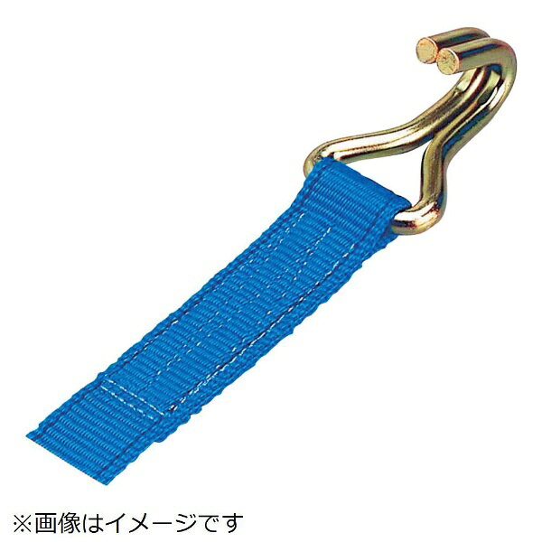 ■簡単な操作で確実な荷締め作業ができます。【用途】・荷締め作業。【仕様】・最大使用荷重（t）： 0.1・ベルト長さ（m）巻取側： 4・ベルト長さ（m）固定側： 0.5・ベルト寸法（mm）幅×厚さ： 25×1.8・色： ブルー・ラチェット式タ...