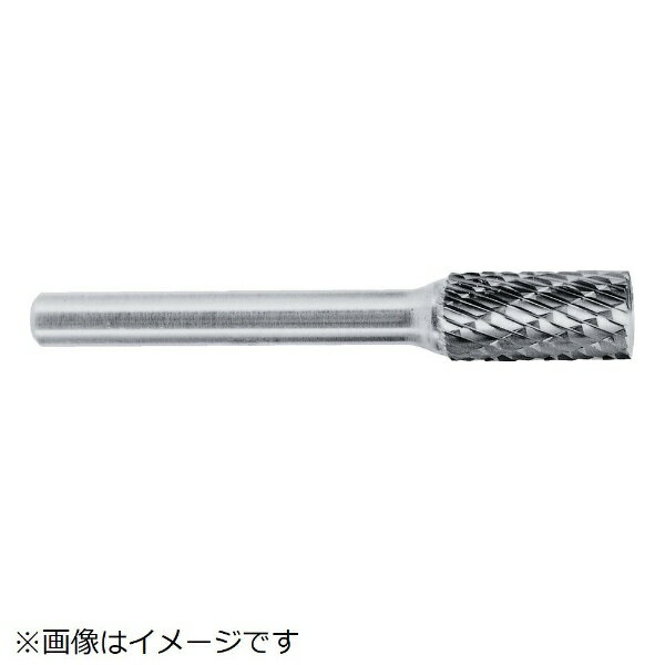 ■独自開発の刃形状により、高速回転使用時にバーが不用意に被切削物に喰いこんでしまうことがないため、滑らかに加工でき能力アップに貢献します。【仕様】・形状： 円筒型（シングルカット）・刃径（mm）： 19・刃長（mm）： 25・軸径（mm）：...