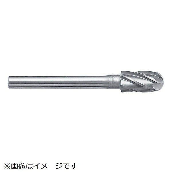 ■独自開発の刃形状により、高速回転使用時にバーが不用意に被切削物に喰いこんでしまうことがないため、滑らかに加工でき能力アップに貢献します。■アルミカットタイプです。【仕様】・形状： 先丸円筒型・刃径（mm）： 12.7・刃長（mm）： 25...