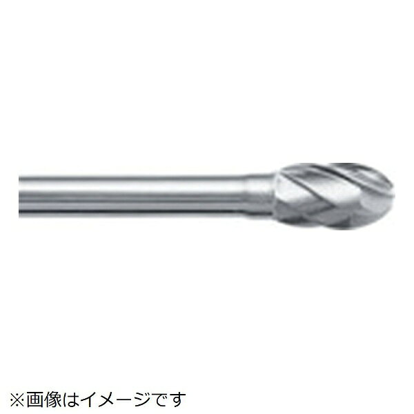 ■独自開発の刃形状により、高速回転使用時にバーが不用意に被切削物に喰いこんでしまうことがないため、滑らかに加工でき能力アップに貢献します。■アルミカットタイプです。【仕様】・形状： 卵型・刃径（mm）： 19・刃長（mm）： 25・軸径（m...