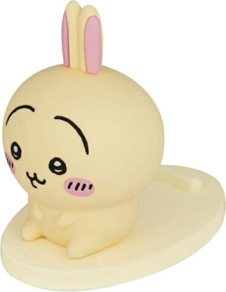 スマートフォンを立てて使用することができます。動画視聴などに便利。置いてあるだけでカワイイ！