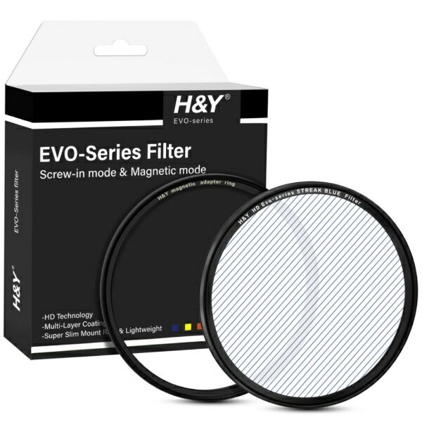 【製品特徴】■EVO-Series Magnetic Streak フィルター Kit（ストリーク フィルター キット）は、強い光源に対してライン状のフレアを発生させ、光の演出を加えることができるストリークフィルターです。■ストリーク効果に...