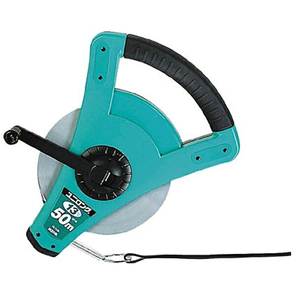 ■使い勝手の良いリールタイプです。■先端保護のため、ショックアブソーバーが付いています。【用途】・一般測定用。【仕様】・テープ長さ（m）： 50・テープ幅（mm）： 13・テープ厚さ（mm）： 0.23・標準張力： 100N・JIS1級・4...