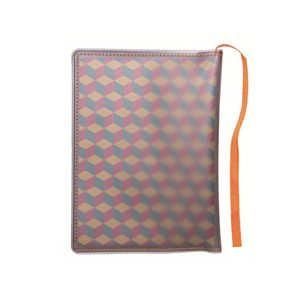 ■無機質なクリアカバーに職人が丁寧にステッチを追加しモダンなデザインに仕上げたブックカバー■手帳などをしっかり保護厚手でしなやか、そして丈夫なクリアカバー（透明ブックカバー）が本、ノート、手帳、楽譜などをしっかり保護します■本体サイズ：W1...