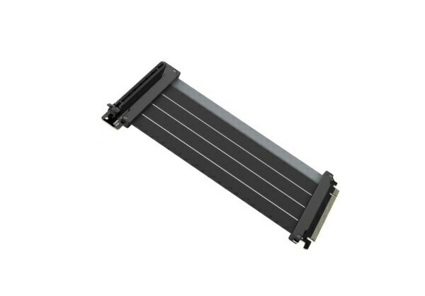 柔軟性と耐久性に優れたPCI Express 5.0対応のライザーケーブル■PCI Express 5.0対応のライザーケーブル■200mmと300mmをラインアップ■多層コーティングされたPCB素材を採用■EMIシールドが施された30 A...