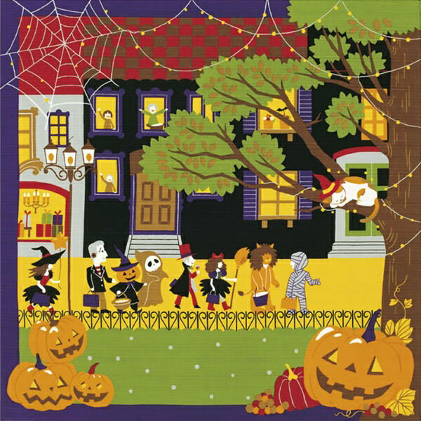 ●三毛猫のみけと過ごす日本の四季を描いた風呂敷シリーズの「みけのハロウィン」です。●お昼寝好きのみけは一体どんな夢を見ているのでしょう。●お弁当を包んだり、キッチンクロスやランチョンマット、ハンカチにもお使い頂けます。●結び方次第でお弁当を...