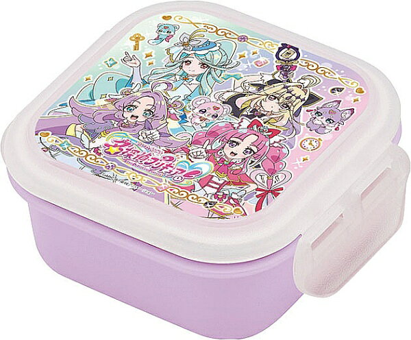 名探偵プリキュアのデザートケースになります。果物入れやまだ小さなお子様にはごはん入れにちょうどいいサイズです。また小物入れとして使うこともできます。●パッケージサイズ：(約)幅105×奥行49×高さ127mm ●サイズ：(約)幅105×奥行...