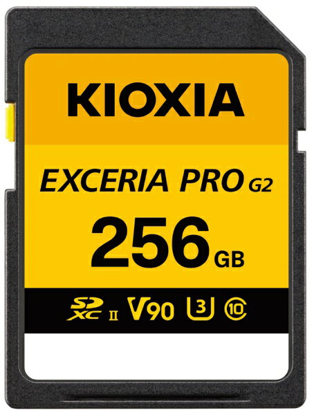 UHS-2対応　高速連写・8K動画撮影対応最大読み出し速度310MB/s最大書き込み速度295MB/sの、256GB　SDXC　UHS-2メモリカードです。