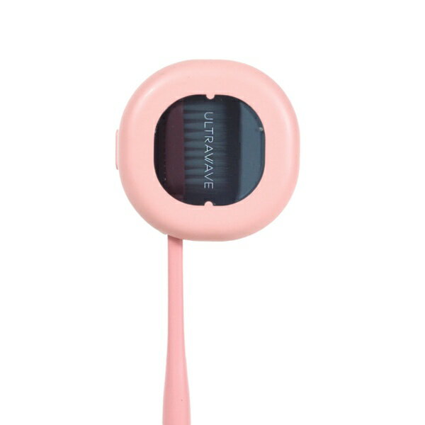 使用後の歯ブラシを3分で除菌　コンパクトなキャップ式■キャップ式ブラシ部分のみ収納してコンパクトに扱える■機能を絞ったシンプルタイプ