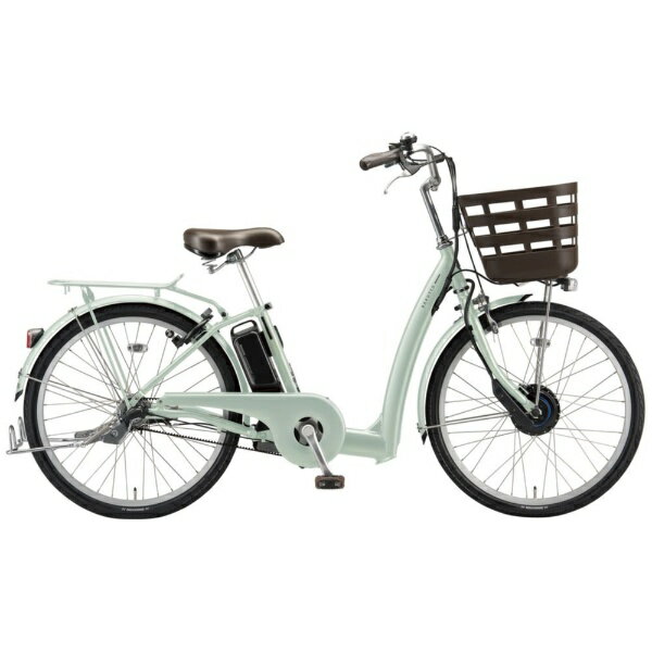 まいにち、たすかる。ラクあし電動アシスト自転車。■小さなタイヤでもスイスイ進む　ひと漕ぎで進む教理は26インチとほぼ同等の約3.7m　※(20インチの場合 24インチでは約3.9m)■ラクっと乗り降りしやすい　141cm※1の方でも両足がペ...