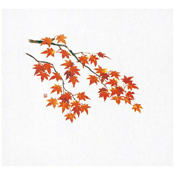 遠赤保鮮紙（大）紅葉（100枚入）■食材の鮮度を保つ、和紙掛け紙です。四季の彩りで食材をやさしく覆います。☆吸水性の高い長繊維パルプを使用しております。☆セラミックのもつ保水性が、素材から発生する老化促進ガスを速やかに吸着。鮮度を保ち、乾燥...
