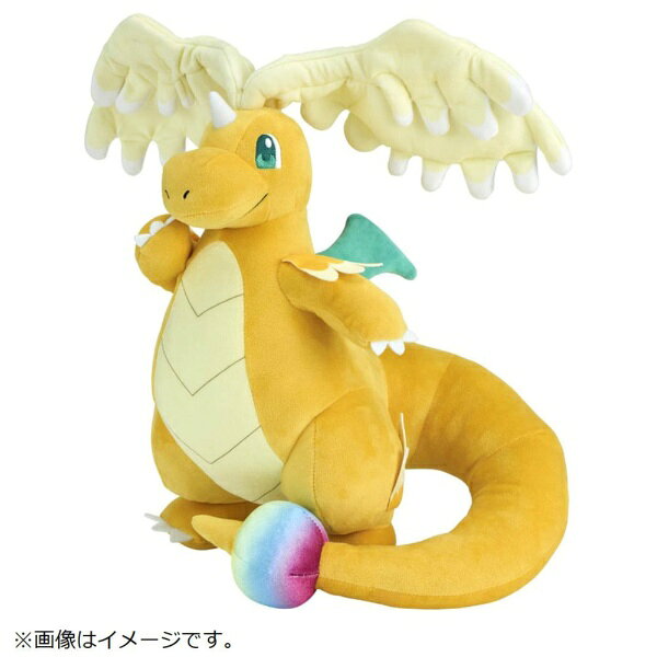 ポケモンぬいぐるみに「メガカイリュー」が登場！アニポケにも登場する「メガカイリュー」のポケモンぬいぐるみが登場！メガカイリューといっしょにあそぼう！サイズは、高さ約33cm(C)Pokemon. (C)Nintendo/Creatures ...