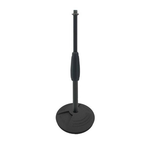 PROEL DST130BK はイタリアブランド、PROELの使いやすい卓上マイクスタンドです。 安定した丸ベースには十分な重量があり、高さの調節も可能です。 ※マイクホルダーは別売です。 ねじピッチ　 5/8(SHURE) ベース直径　 ...