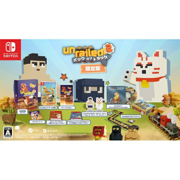 『Unrailed 2： バックオントラック』では、列車は止まらない—線路を敷くのはキミたちの仕事だ。ローカルまたはオンラインのマルチプレイで協力し、障害物や多彩なエリア、ボスが待ち受ける自動生成ワールドを駆け抜けよう。列車をアップグレード...