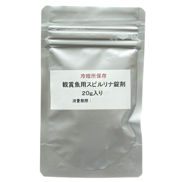 植物性栄養素の補給に！■商品説明●淡水魚の副食としてご使用いただけるスピルリナです。●熱帯魚、ビーシュリンプの色揚げに効果があると言われています。■ご注意本品は観賞魚用品です。目的以外の用途では使用しないでください。■対象淡水