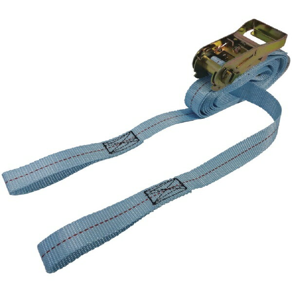 ■ラチェット（歯車）式で簡単操作のベルト荷締機です。【用途】・荷役運搬の安全化・効率化。【仕様】・最大使用荷重（t）： 0.16・ベルト長さ（m）巻取側： 3.5・ベルト長さ（m）固定側： 0.5・ベルト寸法（mm）幅×厚さ： 25×1.4...