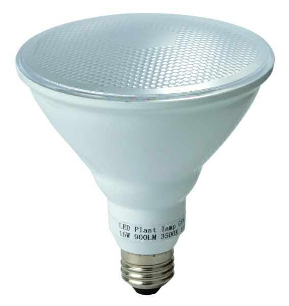 ●口金：E26 ●定格電圧：100V ●消費電力：16W ●全光束：900lm ●配光角：40度 ●演色評価数：Ra80 ●サイズ：外径φ120×全長129mm ●質量：98g ●定格寿命：25000時間 ※注：断熱施工器具、調光器具、密閉...