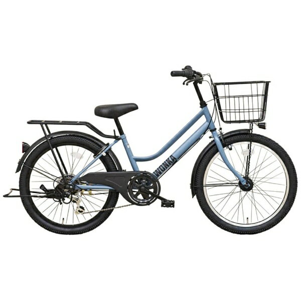 人気モデル「WONKA（ウォンカ）」のジュニアバイクモデル太いタイヤが走行安定感、両立キャリアが駐輪安定感を増す！！■カートリッジ式BB高性能ベアリング内臓のBBでメンテナンス不要。滑らかなペダリングで快適走行をお約束します。■極太タイヤ安...