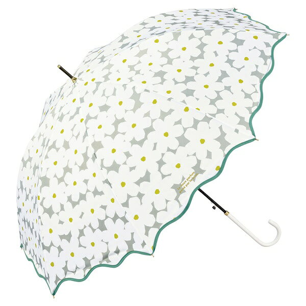 ■リズミカルにお花を配置したデザインの雨傘。フロラージュはフランス語で「花」「花模様」という意味。「気持ちが落ち着く幸せなお花畑」をイメージしました。■ロゴプリントロゴプリント部分には、「そよ風が運ぶ甘い香り」という意味の言葉が印字されてい...