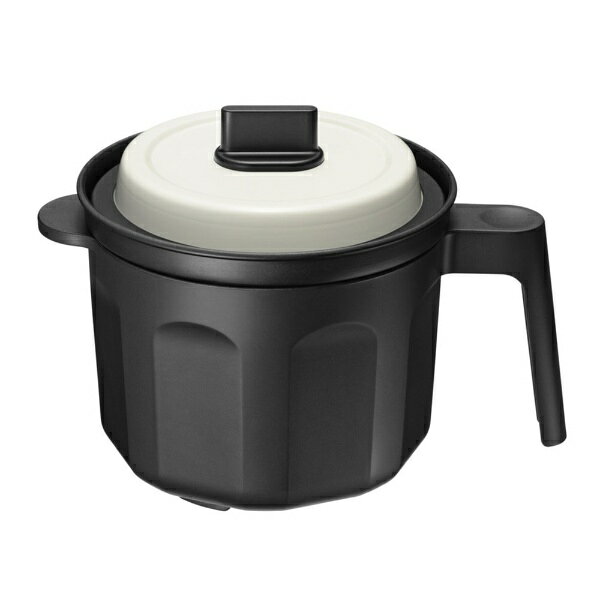 電子レンジで「カリカリ」から「コトコト」まで愉しめる未来型マルチポットです。炊飯器や鍋不要、火を使わない安心調理。1台7役（炊く・茹でる・蒸す・炒める・焼く・煮る・沸かす）。余熱が不要で、熱ムラが少なく均一に焼き目が付きます。直火料理のよう...