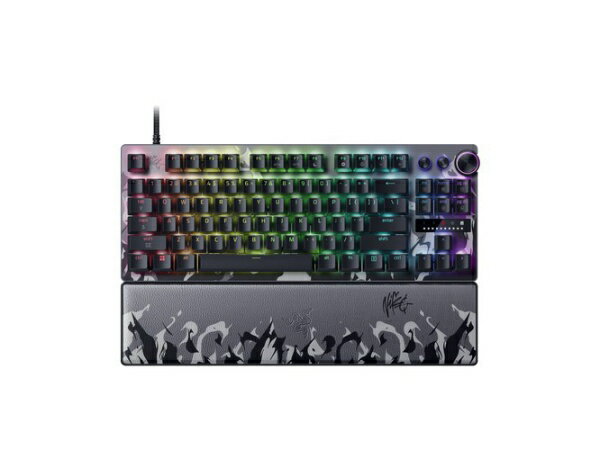 8,000Hz対応 アナログオプティカル eスポーツキーボード、Nikoコラボモデル■第2世代 Razer アナログオプティカルスイッチ超高速連打を可能にするラピッドトリガー、0.1〜4.0 mm の範囲で調節可能なアクチュエーション、1億...