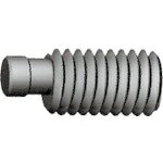 ■面取りカッター用チップ取り付け時に使用します。【仕様】・品名： ロックピン・全長（mm）： 9.5・タップ穴： M6・巻き方向： R