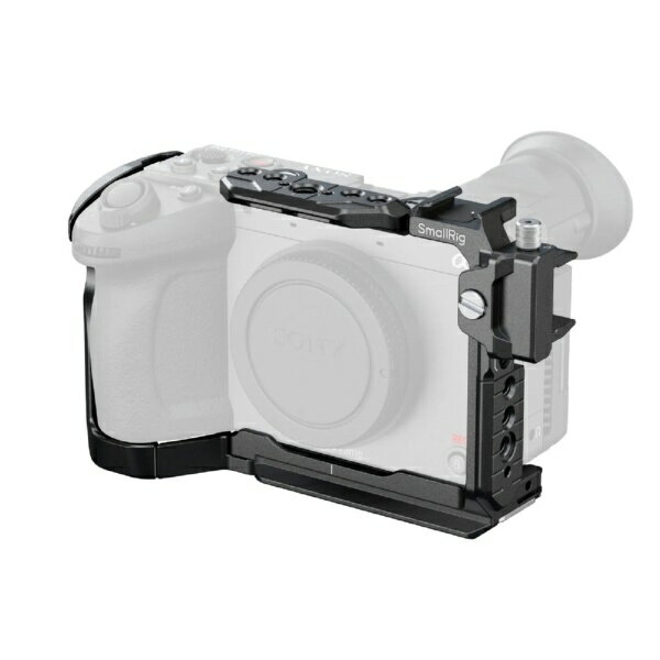 ■商品詳細SmallRig Sony FX2用ケージ5587は、 Sony FX3を包括的に保護し、豊富なマウントオプションを提供するよう専門的に設計されています。精密なカットアウトを備えたこのケージは、チルト式EVF、ボタン、ポートに完全...