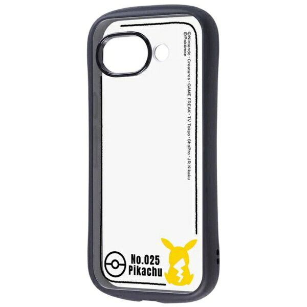 ポケモンのカラーシルエットをワンポイントに、黒でまとめたシンプルなデザイン。どんな端末色にも合わせやすく、ステッカーなどを入れるのもおすすめです。左下のボールはポケモンのレアリティに応じて種類を変えています。衝撃に強い安心感を兼ね備えたハイ...