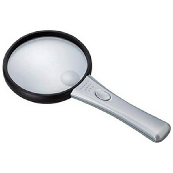 ライト付きで明るく。【倍率】3.0倍（小玉は4.0倍）使用電池：ボタン電池LR1130×3個