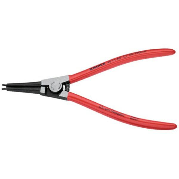 ■軸用スナップリングの取り付け、取り外しに適しています。■鍛造により大変頑丈です。■滑りにくい先端チップです。【用途】・軸用スナップリングの取り付け、取り外しに。【仕様】・リング使用範囲（mm）： 40〜100・爪先端径（mm）： 2.3・...